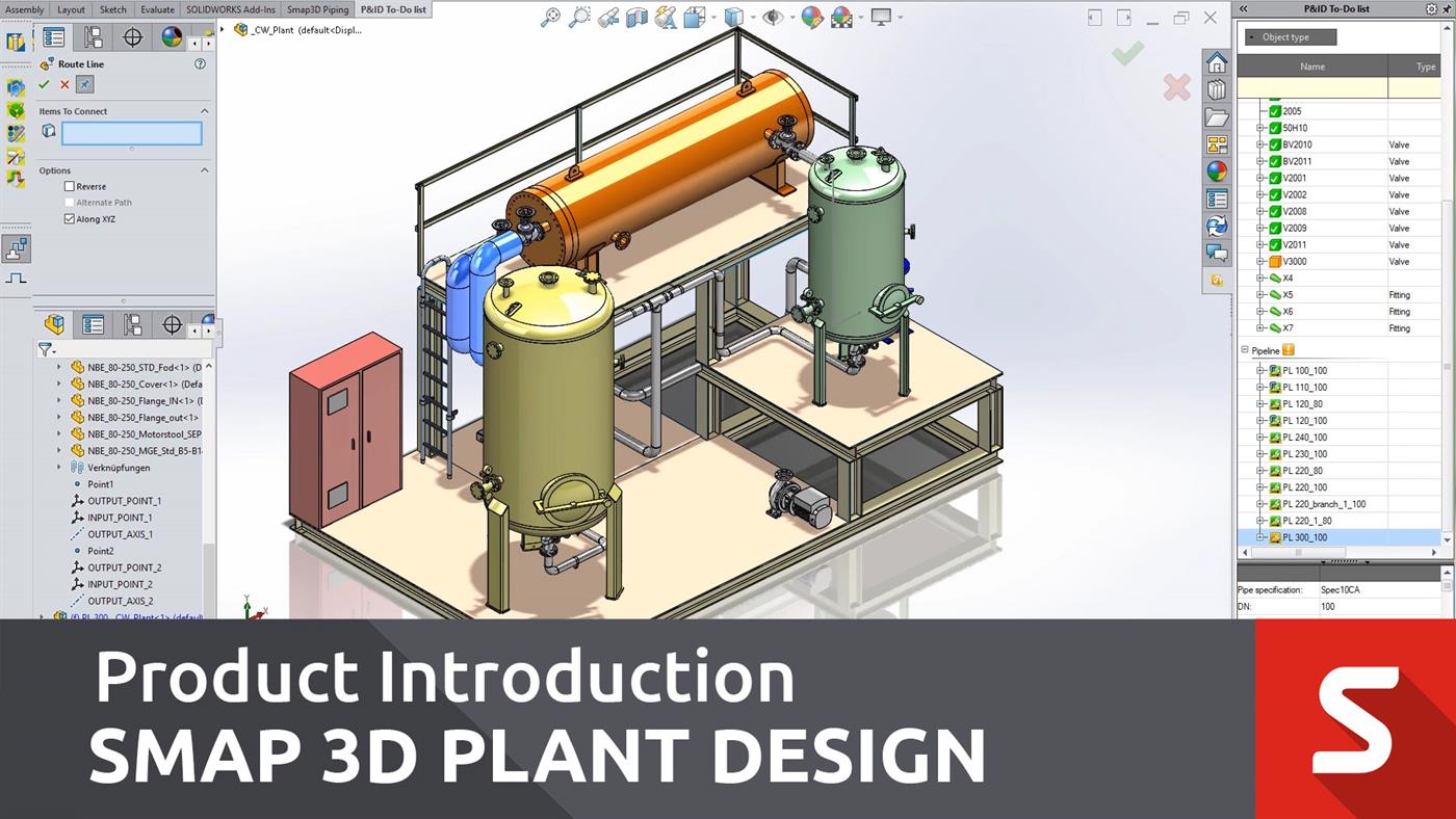 Product Introduction - Smap3D Plant Design