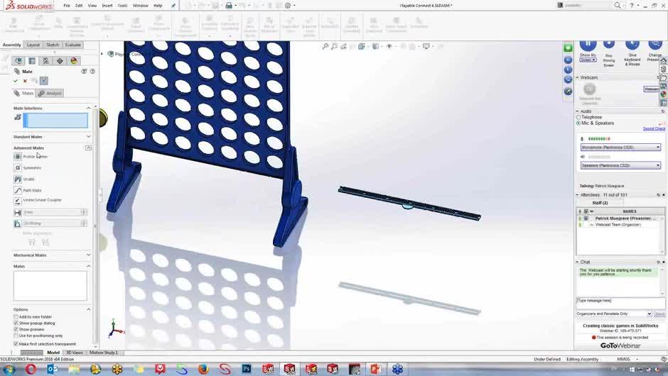 Creating classic games in SOLIDWORKS