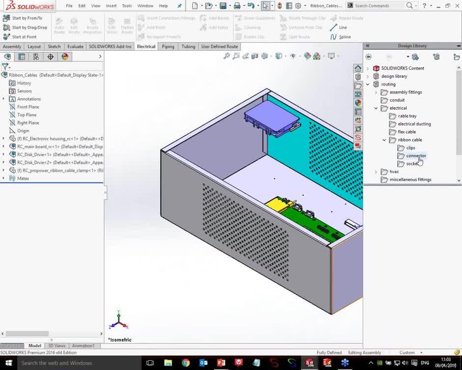Electrical Routing – Ribbon Cables