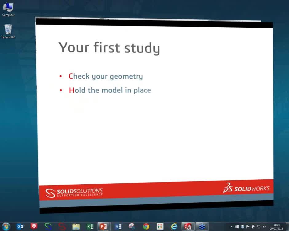 SOLIDWORKS Simulation 101