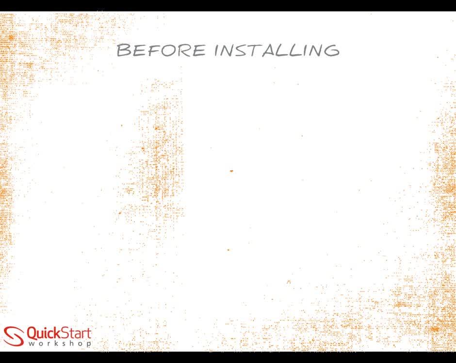 Quick Start 102 - Installation Guide