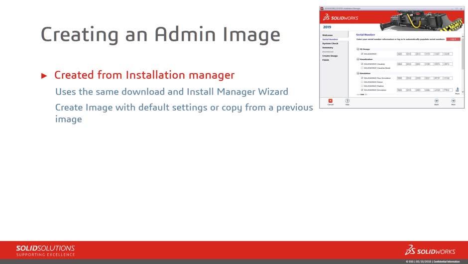 Deploying SOLIDWORKS Part 2