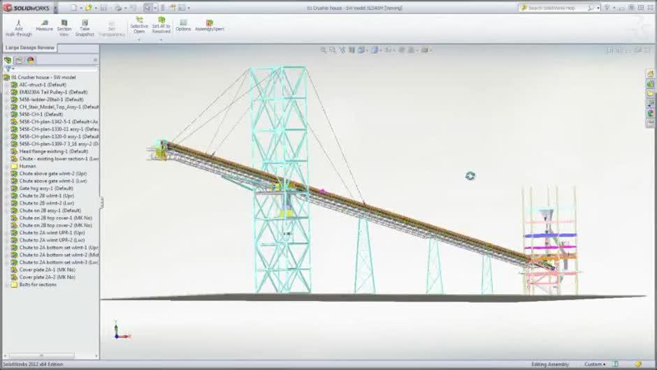 SolidWorks Capabilities - Large Design Review