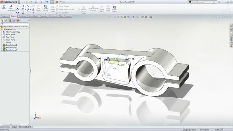 Demo Library - Solidworks Parts Sketch Tools