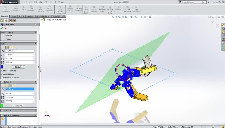 What's New in SolidWorks 2015 - Sectioning and Exploded View