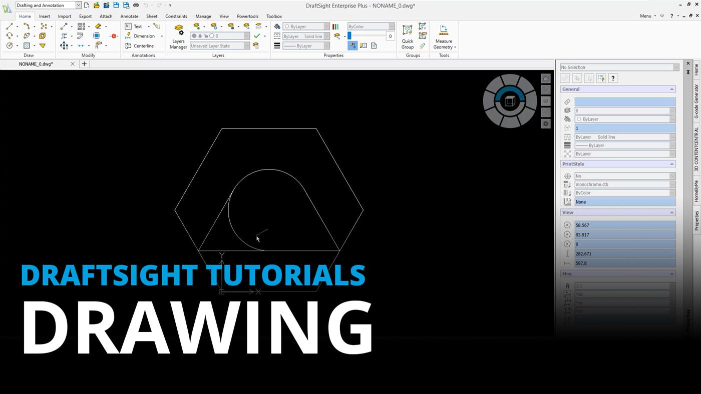 DraftSight Tutorials - Creating Drawings
