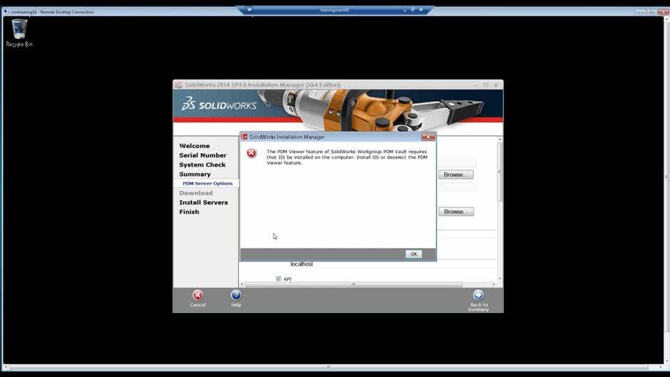 Configuring the SOLIDWORKS Workgroup PDM Viewer