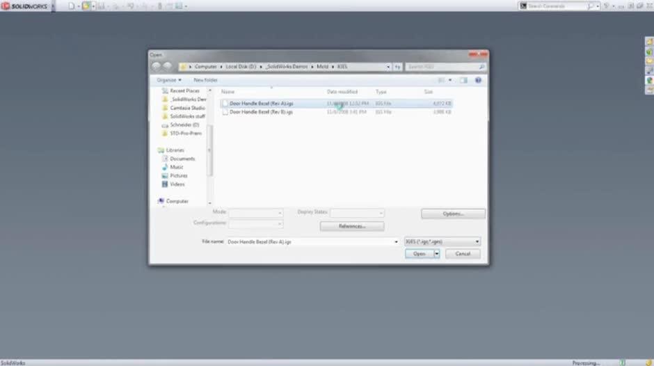 Compare SolidWorks - Standard
