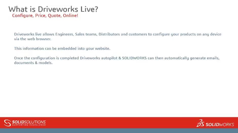 DriveWorks Live