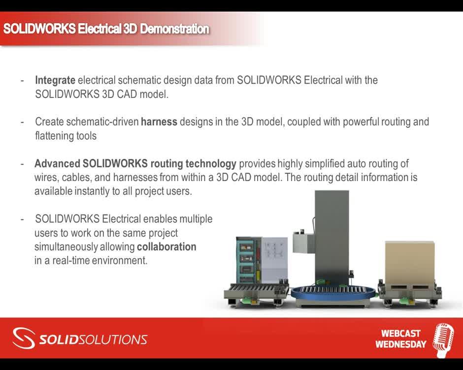 SolidWorks Electrical 3D Overview