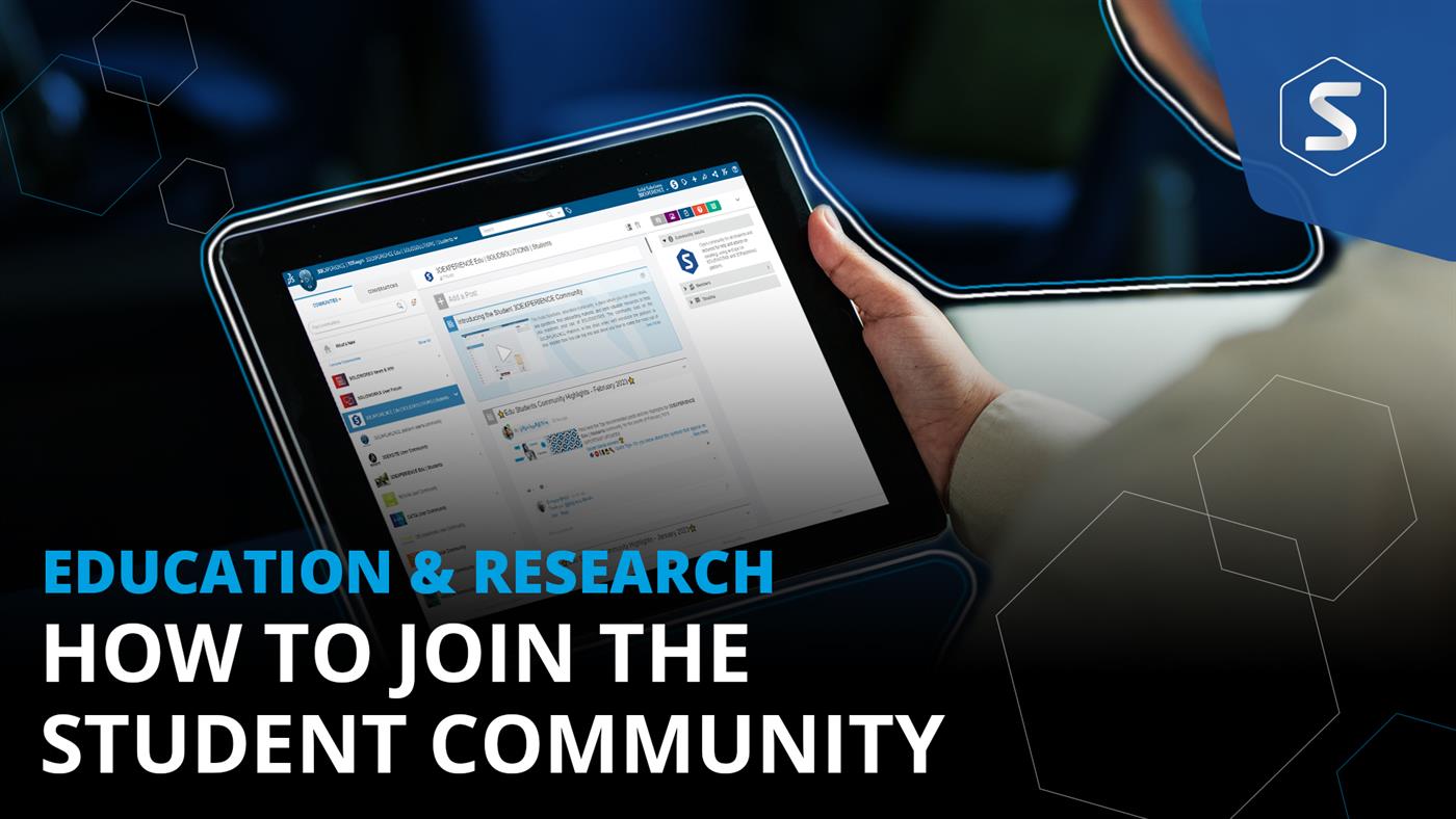 How to Join the Student Community on the 3DEXPERIENCE Platform