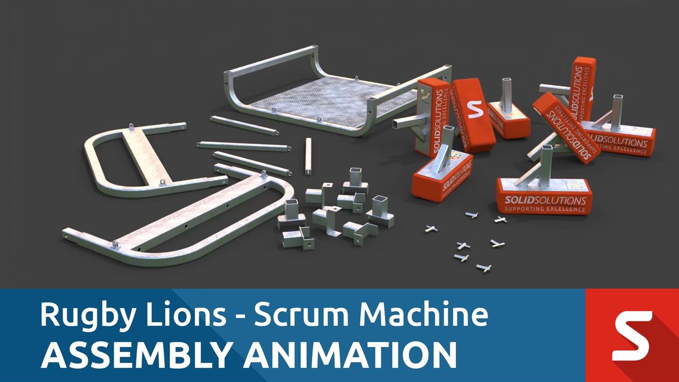 Scrum Machine Assembly Animation