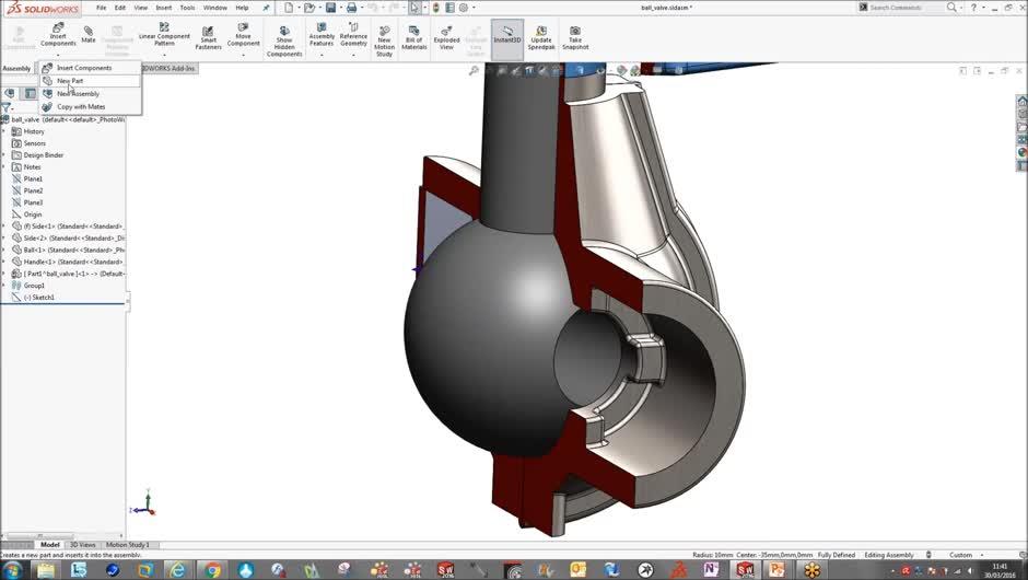 Testing Fluid Flow with SOLIDWORKS FloExpress