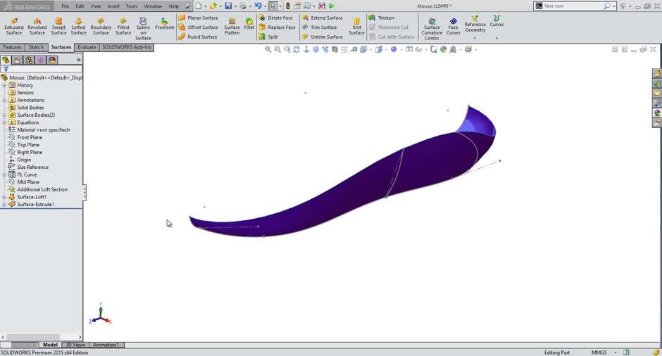 Adding Loft Sections