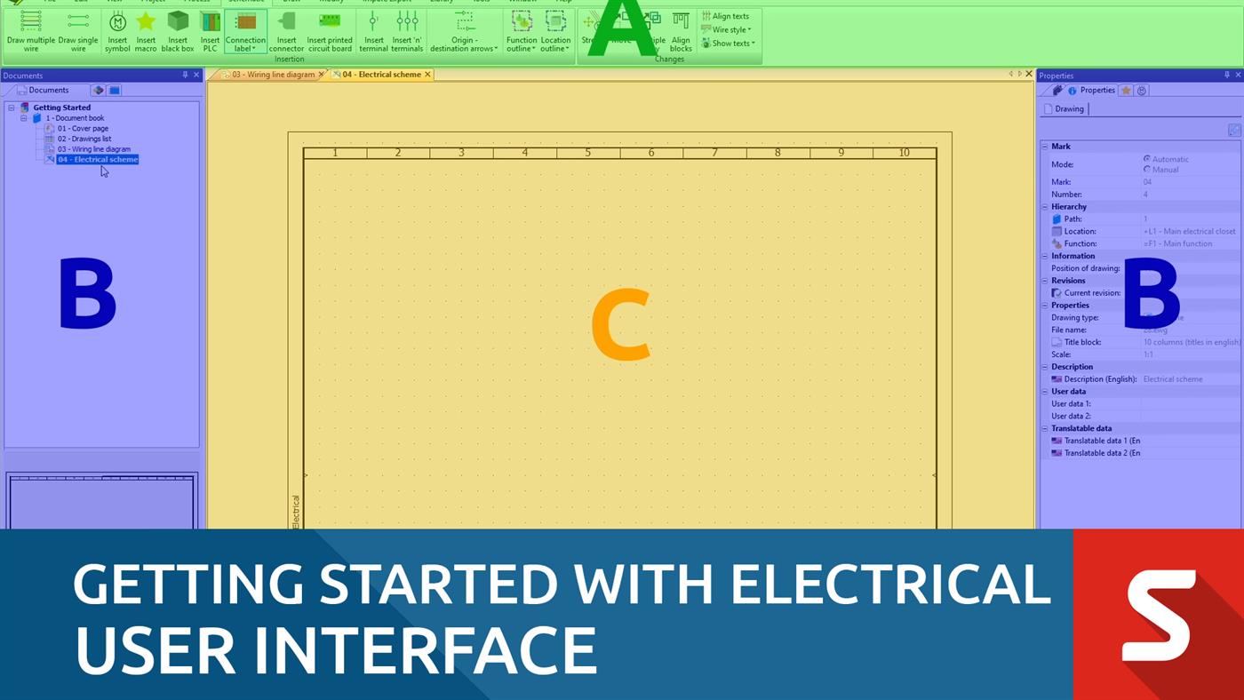 Getting Started With SOLIDWORKS Electrical - User Interface