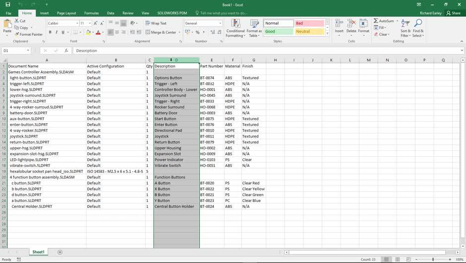 Defusing BOM's in SOLIDWORKS Composer