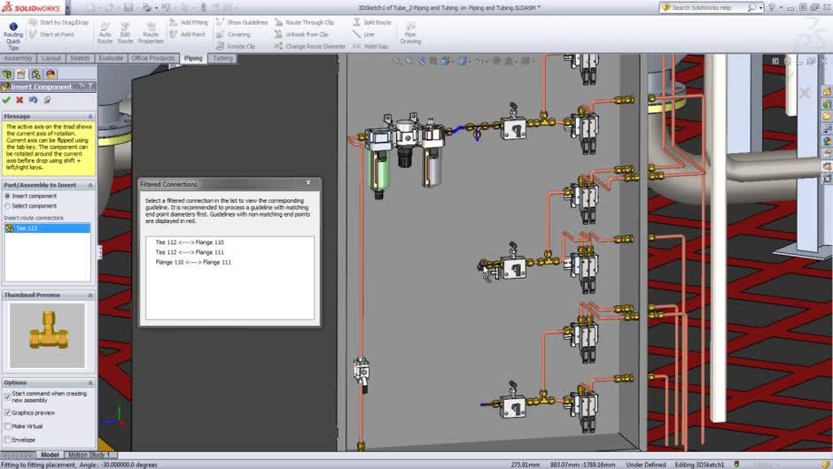 What's New in SolidWorks 2013 - Piping Tubing