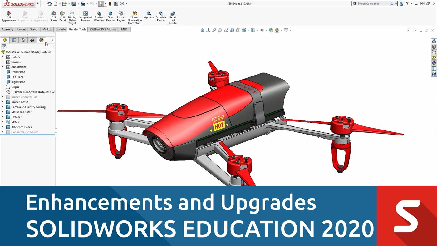 Enhancements and Upgrades - SOLIDWORKS Education 2020