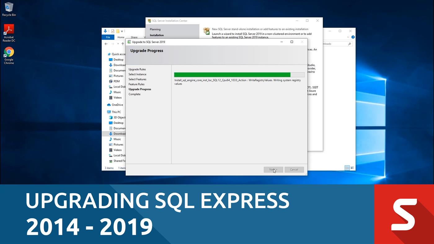 A Guide to Updating SQL Express 2014-2019