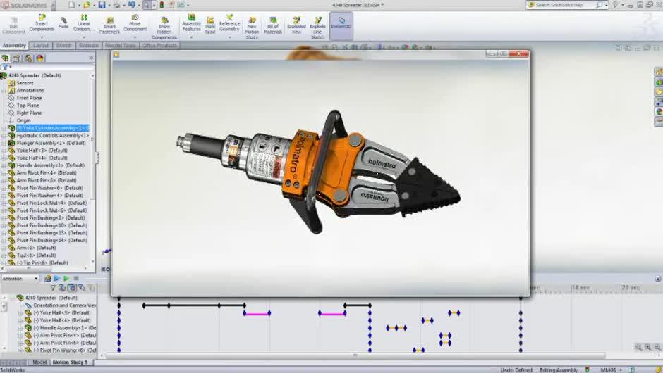 SolidWorks Capabilities - Animations
