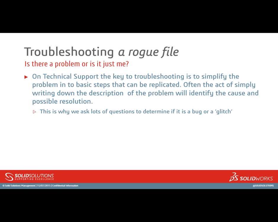 Troubleshooting Tips & Tricks