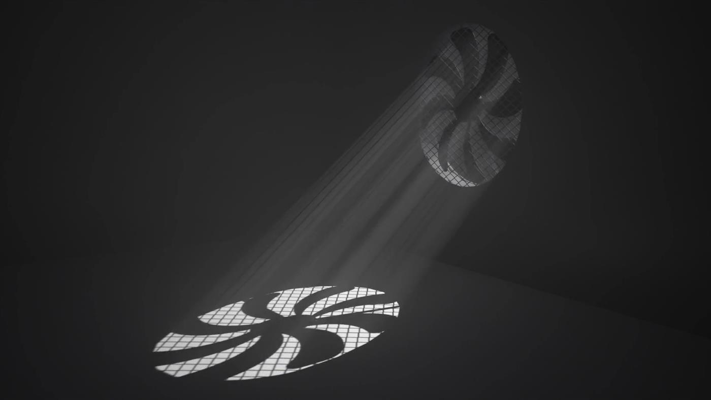 Fan Light Rays Animation