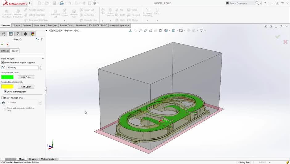 What's New in SolidWorks 2016 - 3D Printing