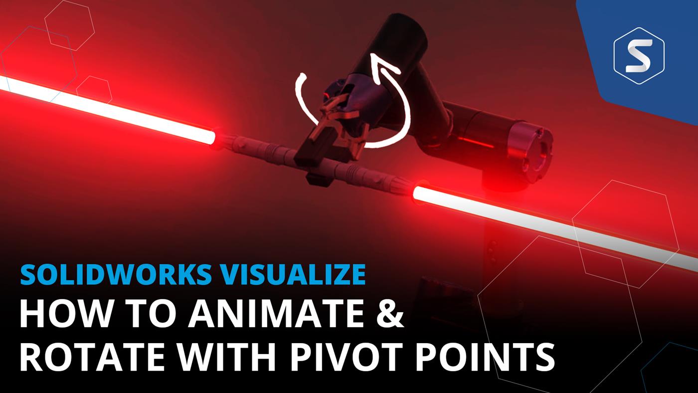 How to Animate Pivot Points | SOLIDWORKS Visualize Tutorial
