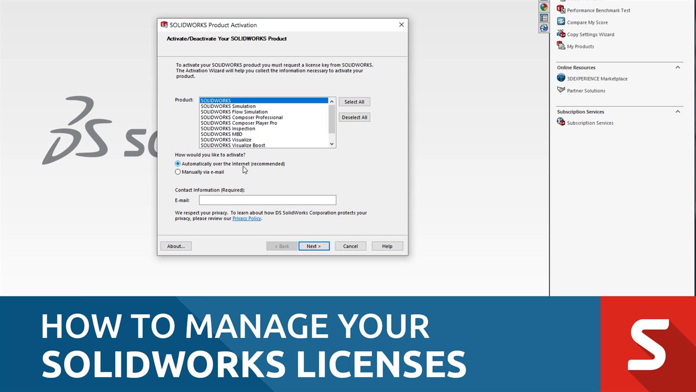 How to Manage Your SOLIDWORKS Licenses