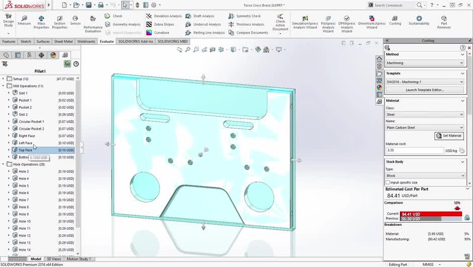 What's New in SolidWorks 2016 - Costing