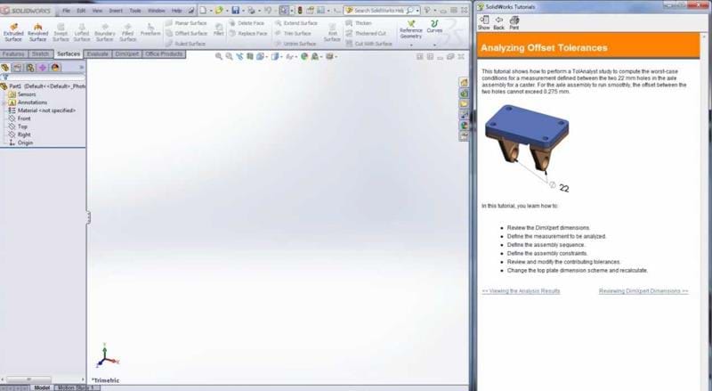 Tolerance Stack-Up Analysis Capabilities in SOLIDWORKS