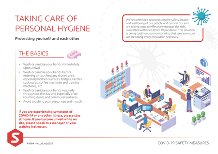 COVID 19 (Coronavirus) Risk Assessment for Return to All Offices - Sol