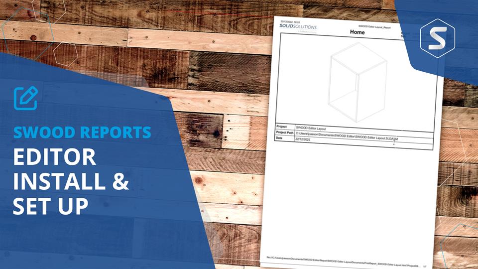 How to Install and Use SWOOD Editor