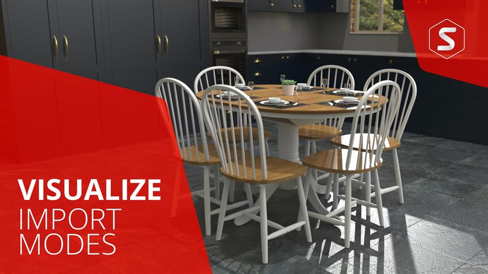 SOLIDWORKS Visualize Import Modes - Updated for 2022