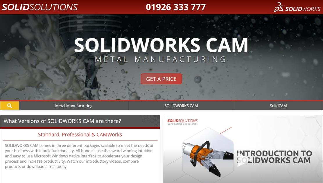 SOLIDWORKS CAM - CNC Machining Overview | Solid Solutions