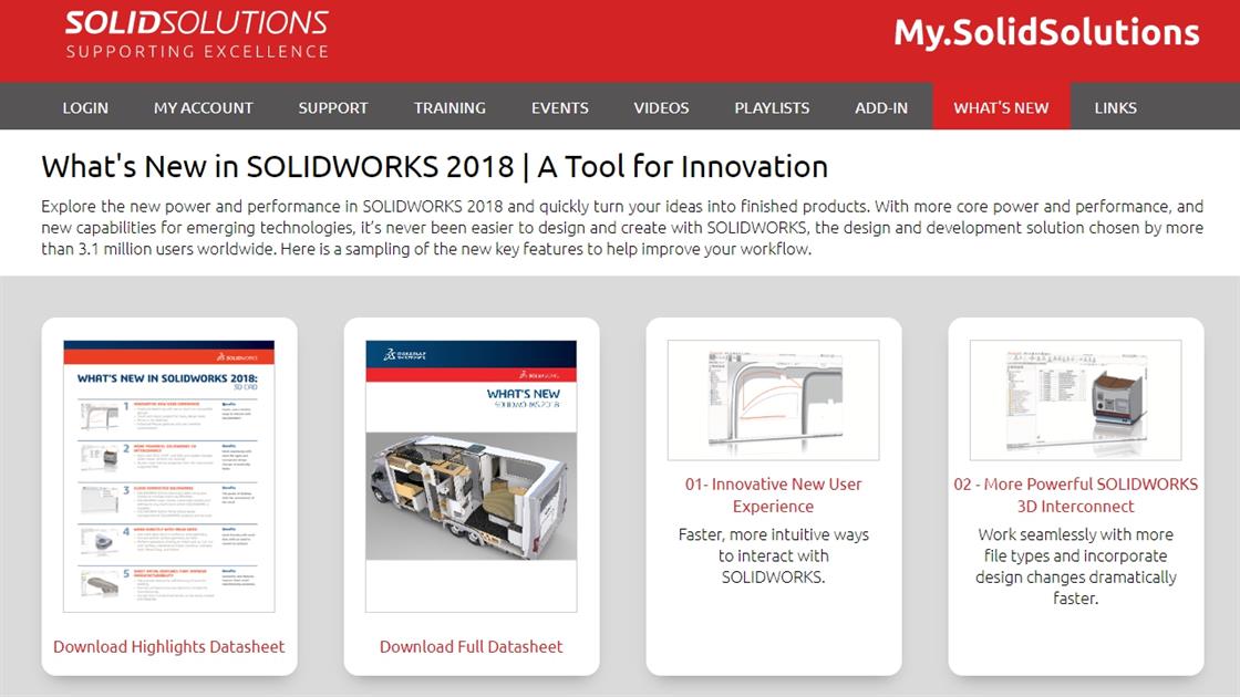 What's New in SOLIDWORKS 2018