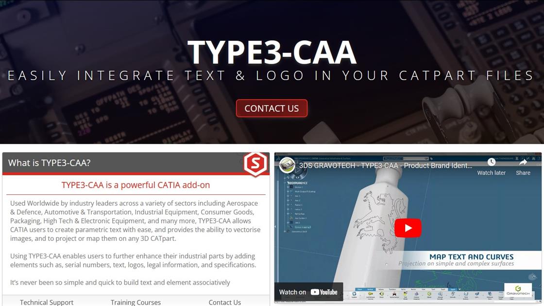 TYPE3-CAA - Powerful CATIA Add-on