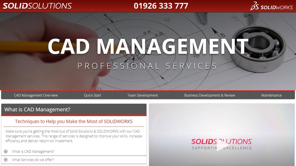 SolidWorks CAD Management | Solid Solutions