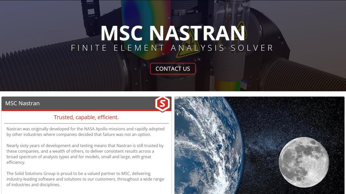 MSC - Nastran Finite element analysis solver