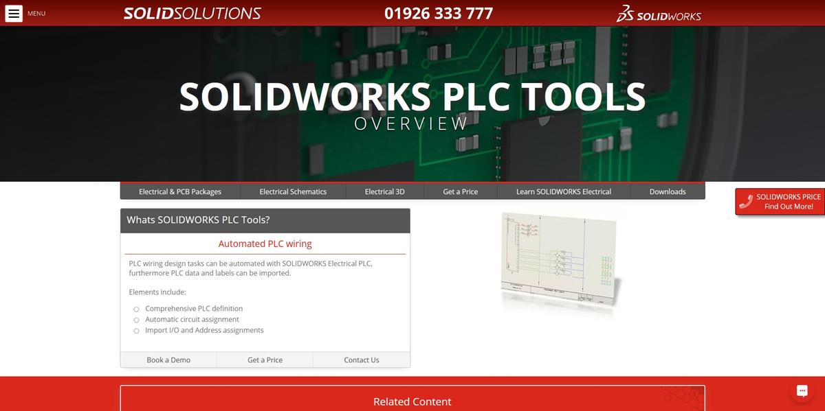 Electrical PLC Tools in SOLIDWORKS Electrical