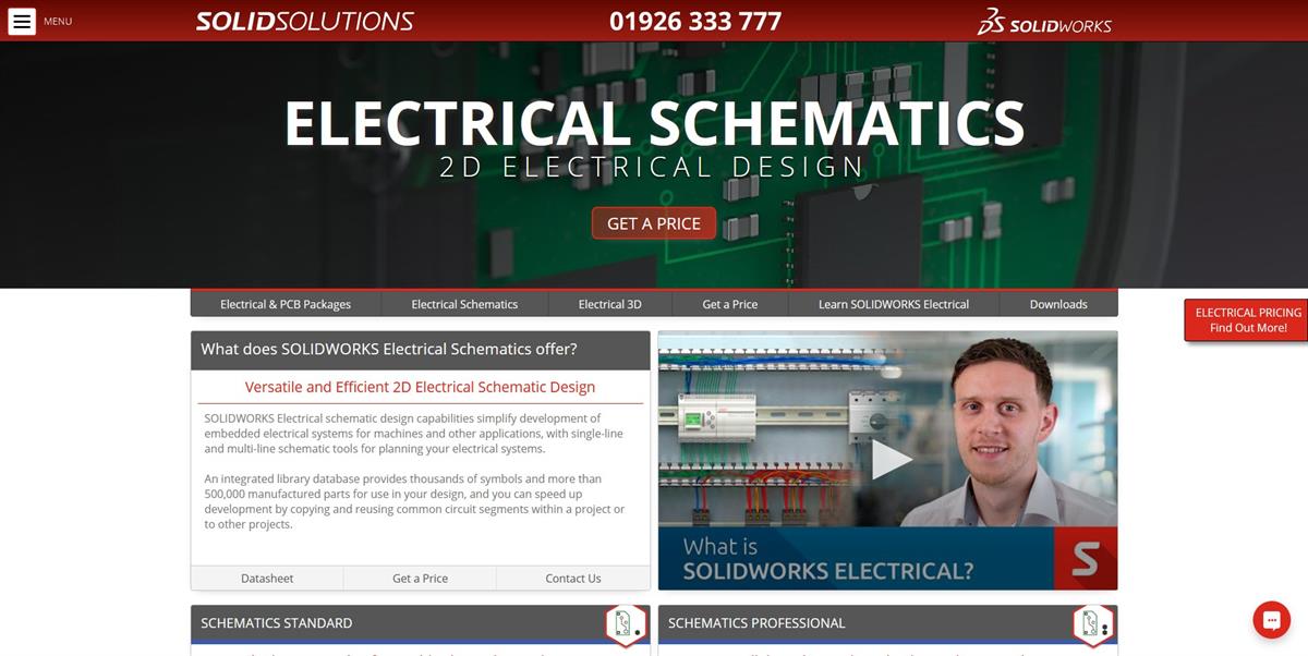 SolidWorks Electrical Schematics | Solid Solutions