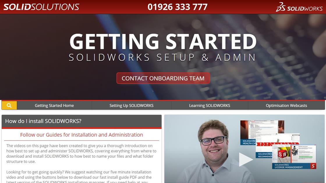SOLIDWORKS Setup & Administration | Solid Solutions
