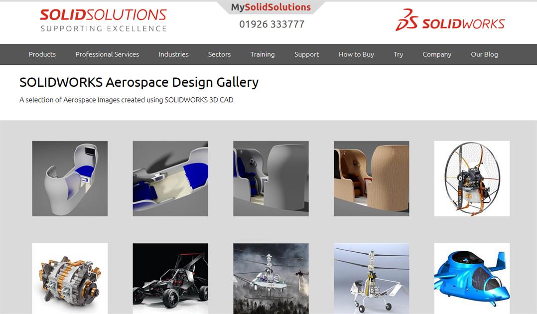 SOLIDWORKS Aerospace Design Gallery