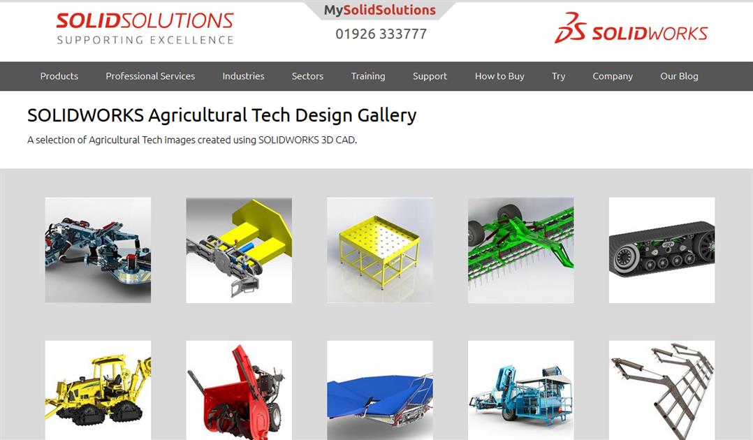 SOLIDWORKS Agricultural Tech Design Gallery