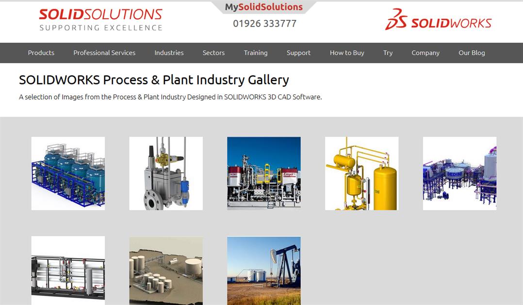 SOLIDWORKS Process & Plant Industry Gallery