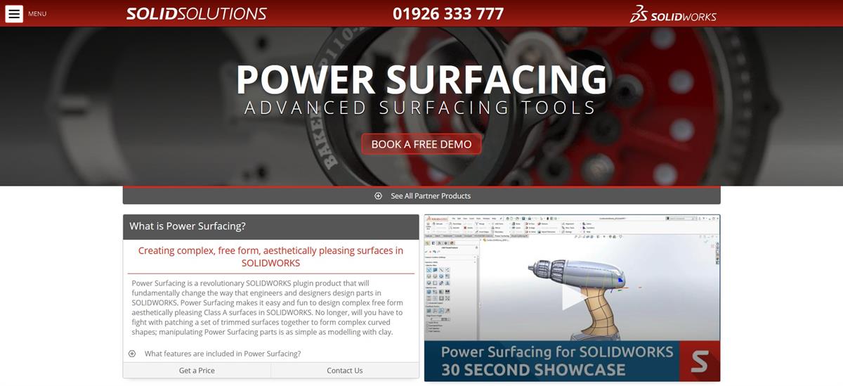 Power Surfacing - Advanced Surfacing for SOLIDWORKS