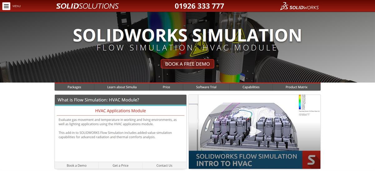Flow Simulation - HVAC Module | Solid Solutions