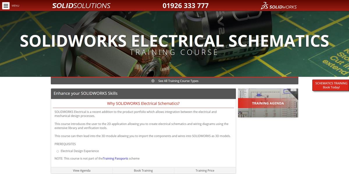 SOLIDWORKS Electrical Schematics Training Course | Solid Solutions