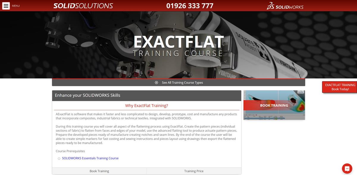 ExactFlat Training Course | Solid Solutions