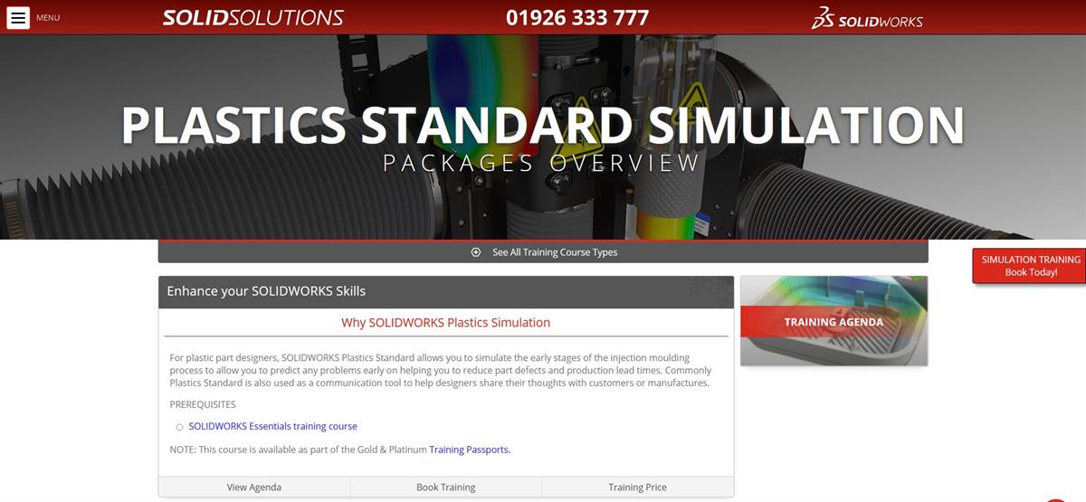 SOLIDWORKS Plastics Training Course | Solid Solutions